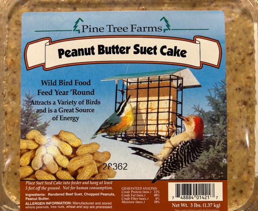 Peanut Butter Suet Cake | Southridge Farm & Nursery
